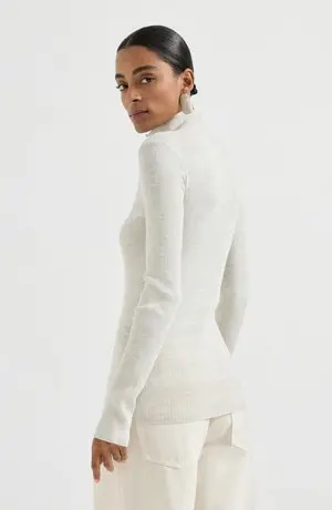 Brunello Cucinelli Virgin Wool And Cashmere Sweater - Pearl