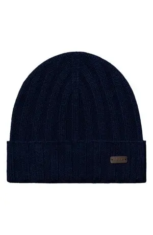 Eton Cashmere Beanie Navy