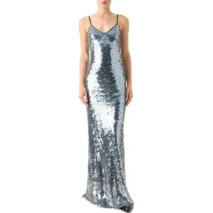 Akris Sequin Embellished Gown