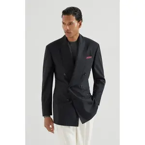 Brunello Cucinelli Double Vent Tuxedos For Men