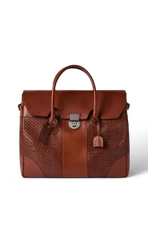 Men's Cognac Bags