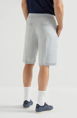 Brunello Cucinelli Double Knit Bermuda Shorts