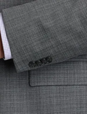 Michael Kors Big & Tall Transitional Check Suit Jacket