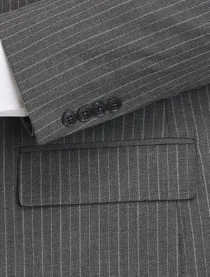 OAK HILL BY DXL Oak Hill Big & Tall Pinstripe Suit Jacket