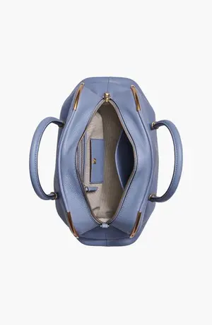 Donna Karan New York Satin Leather Satchel - Tempest