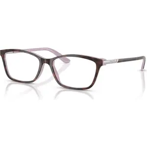 Ralph Lauren 52mm Cat Eye Optical Glasses - Brown Purple
