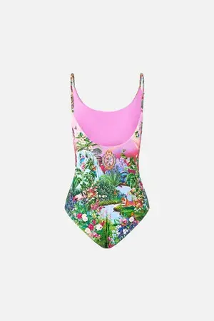 Camilla Scoop Neck One Piece With Scoop Back