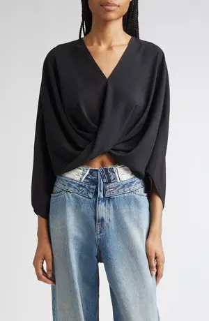 MAISON MARGIELA Twist Front Top