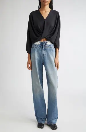 MAISON MARGIELA Twist Front Top