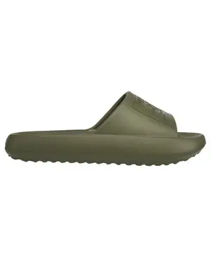 True Religion Wayne Logo Slide Sandals - Olive