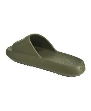 True Religion Wayne Logo Slide Sandals - Olive