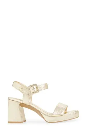 BOTTERO Britnet Ankle Strap Platform Sandal - Dourado 22