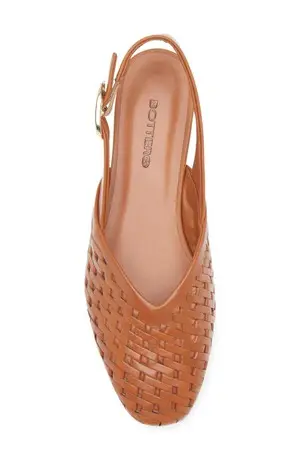 BOTTERO Bottoulon Slingback Flat - Caramelo