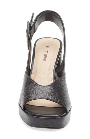 BOTTERO Britnet Slingback Platform Sandal - Preto
