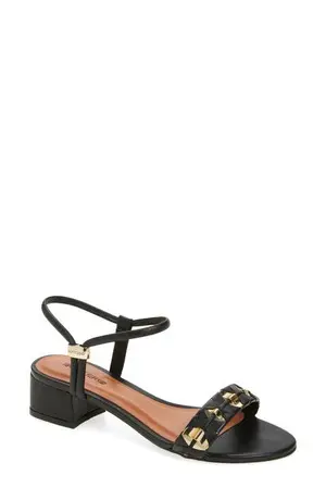 BOTTERO Elsa Ankle Strap Sandal - Preto