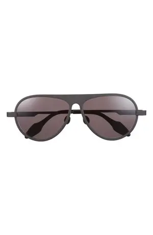 JW Anderson Aviator Sunglasses - Black