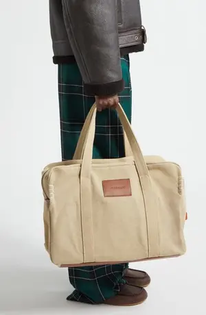JW Anderson Cotton Canvas Duffle Bag