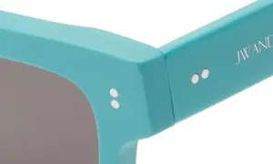 JW Anderson Rectangular Sunglasses - Turquoise