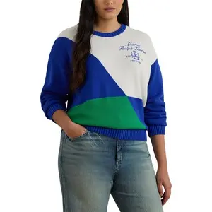 Ralph Lauren Riednee Colorblocked Sweater