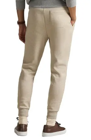 Polo Ralph Lauren Double Knit Joggers - Tuscan Beige Heather