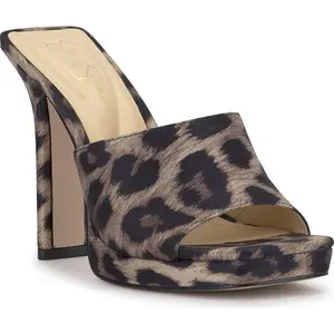 Jessica Simpson Azelica Platform Slide Sandal - Safari Combo