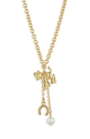 Marc Jacobs Pony Charm Necklace