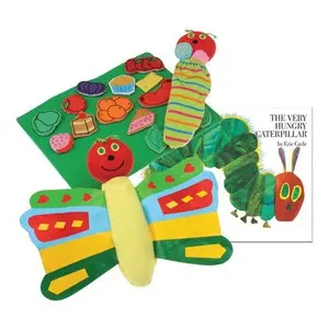 KAPLAN EARLY LEARNING COMPANY Friendly Caterpillar Story Props And Book - Multicolored