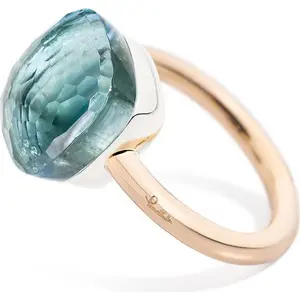 Pomellato Nudo Classic Ring - Rose Gold/blue Topaz