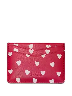 GANNI Bou Card Holder With Dots