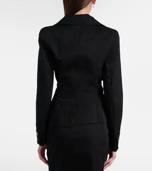 VIVIENNE WESTWOOD Cotton-blend Blazer - Black