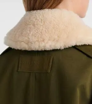 Givenchy Shearling-trimmed Jacket