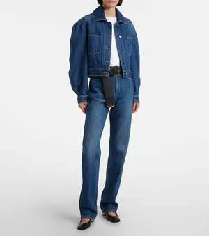 Givenchy Cocoon Cropped Denim Jacket