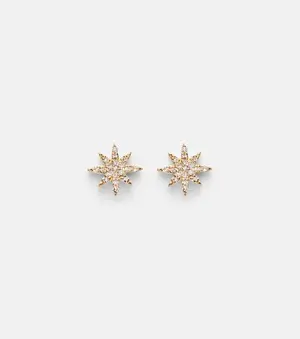 STONE AND STRAND Northern Star 10kt Stud Earrings - Gold