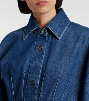 Givenchy Denim Midi Dress - Blue
