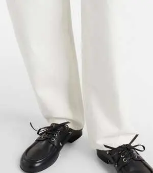 SLVRLAKE Ella Barrel-leg Jeans - White