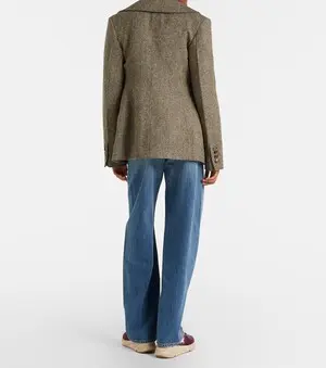 SLVRLAKE Cassie Faded Wide-leg Jeans - Blue