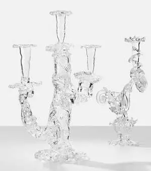 ALEXANDER KIRKEBY Crystal Candle Holder