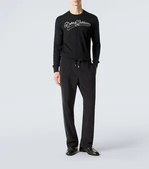 Dolce & Gabbana Cotton-blend Sweatpants