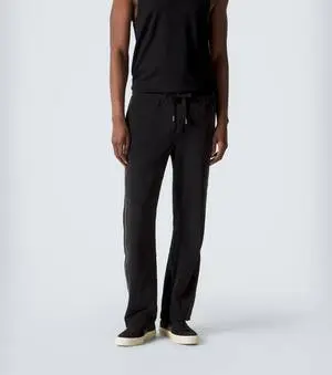 Dolce & Gabbana Cotton-blend Sweatpants - Black