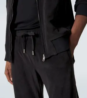 Dolce & Gabbana Cotton-blend Sweatpants - Black