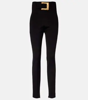 Balmain High-rise Slim Pants