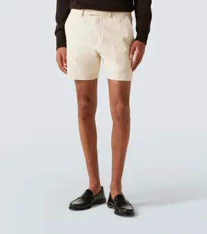 TOM FORD Cotton Drill Shorts
