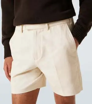 TOM FORD Cotton Drill Shorts