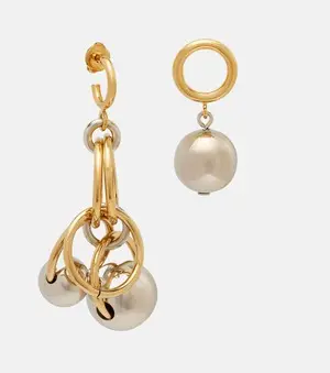 Isabel Marant Elina Asymmetric Earrings - Gold