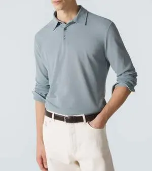 SLOWEAR Cotton Polo Shirt