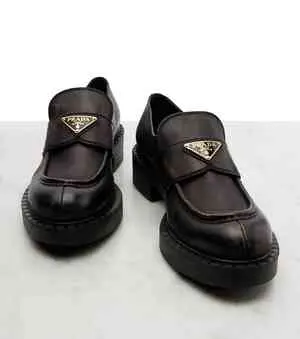 Prada Leather Loafers