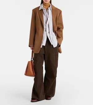 TOD'S T Timeless Croc-effect Leather Loafers