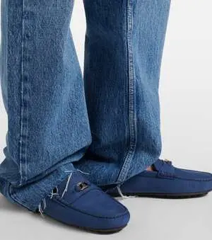 TOD'S Suede Loafers