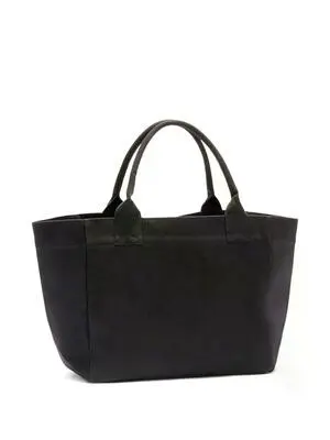 GANNI Cherry Print Medium Tote Bag - Black