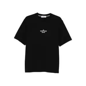 Stone Island T-shirts & Vests - Black
